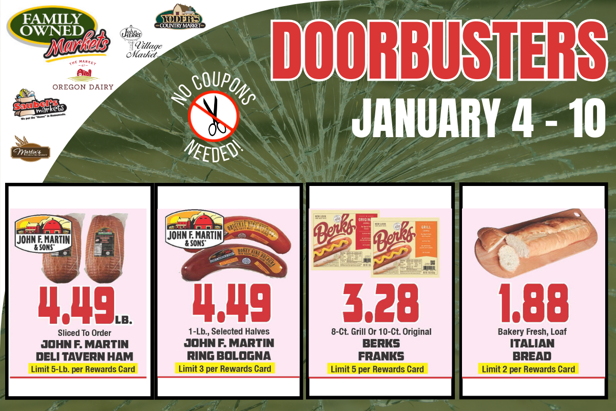 Doorbuster Savings | Family Owned Markets