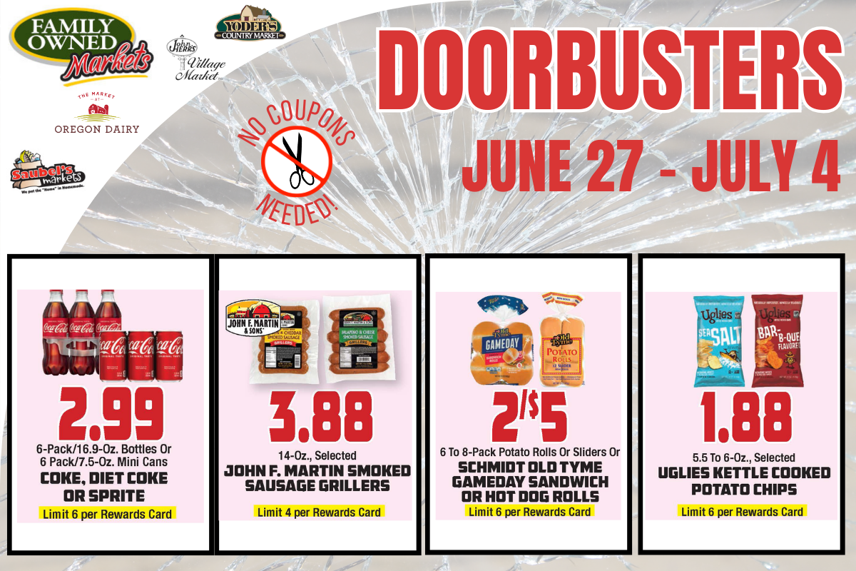 Doorbuster Savings | Family Owned Markets